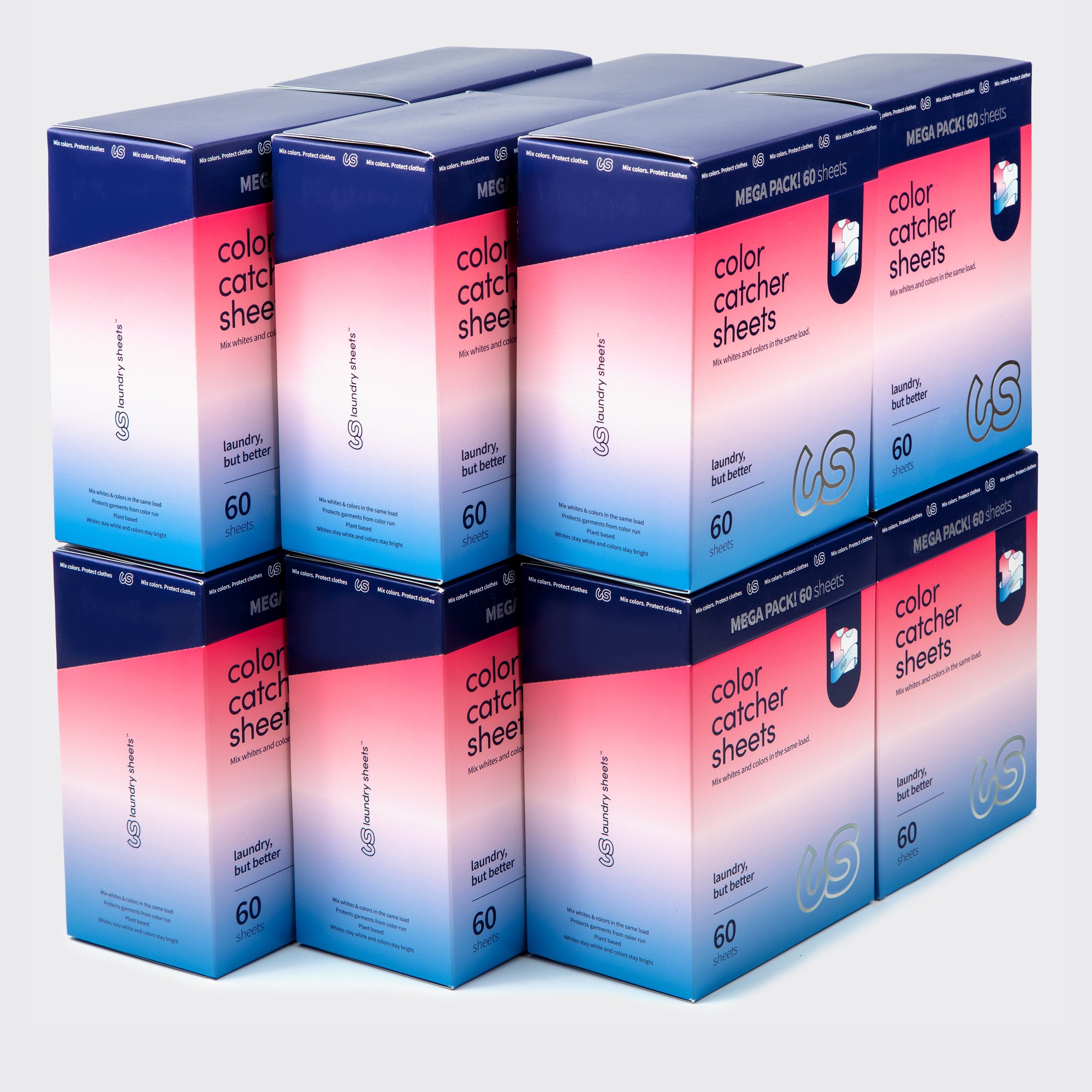 Color Catcher Sheets - 60 Pack