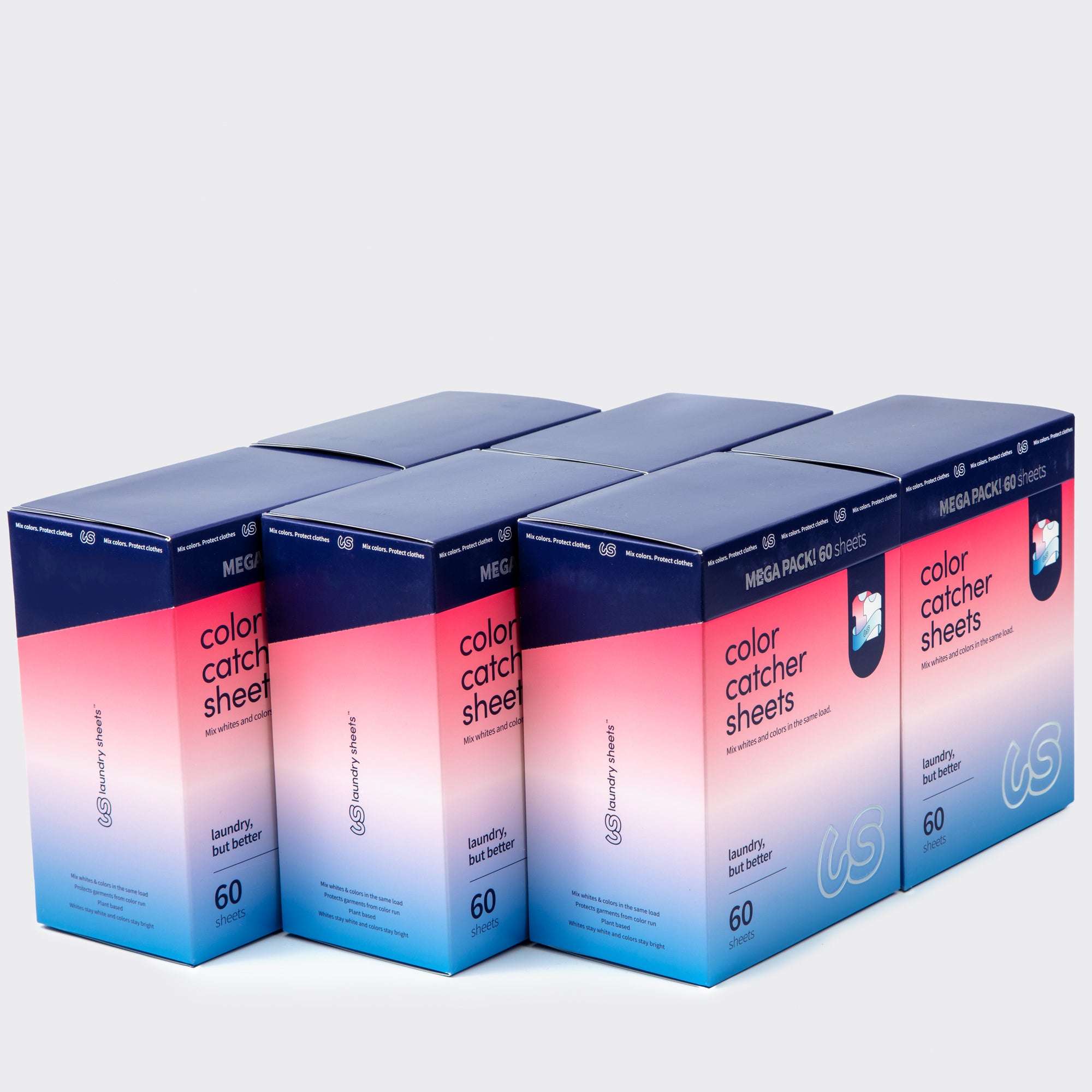 Color Catcher Sheets - 60 Pack